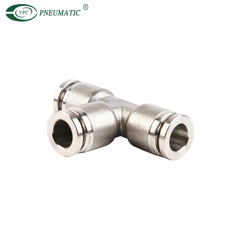 VE Series High Pressure Fitting, Brass, T Type, 870 Psi - Buy t type ...