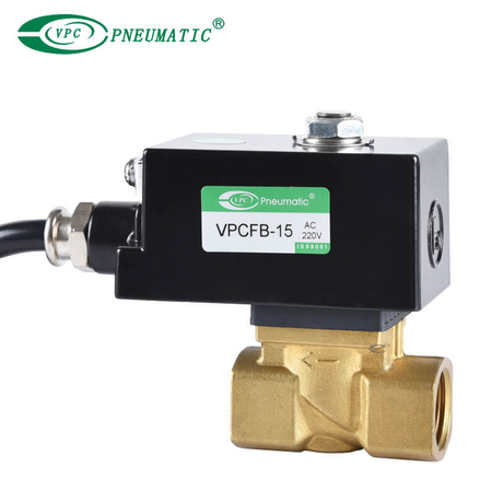 VPC Series 2/2 Way Pilot-Operated Solenoid Valve with Explosion-proof Coil - Buy pilot solenoid ...