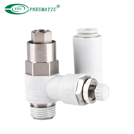 ASP Series Speed Controller with Pilot Check Valve - Buy pneumatic speed controller, pilot check ...