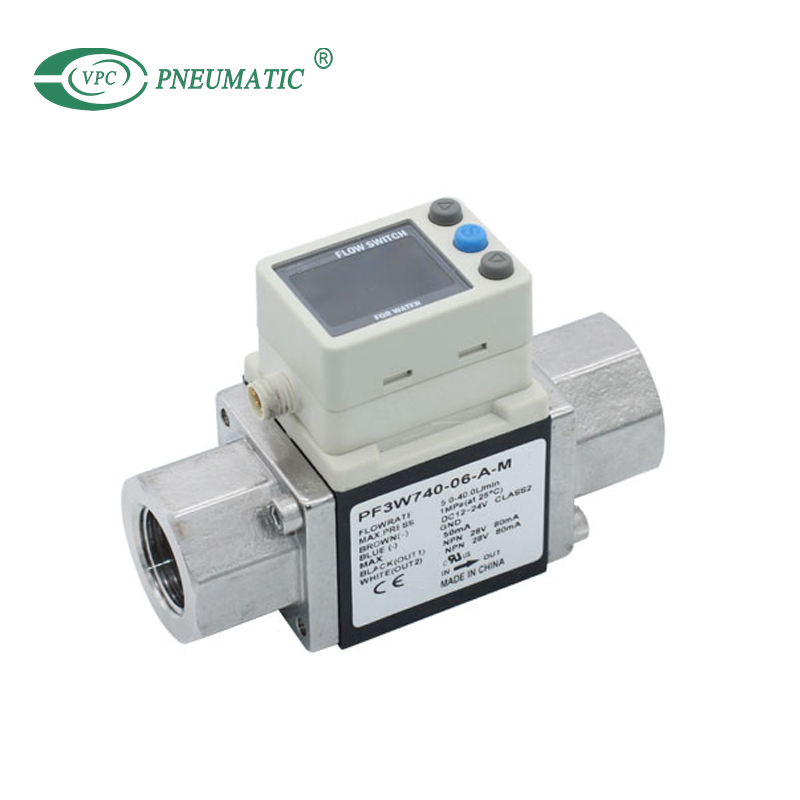 PF3W Series 3-Color Display Digital Flow Switch for Water - Buy digital flow switch, pf3w, smc ...