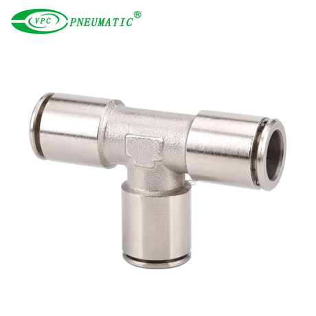 VE Series High Pressure Fitting, Brass, T Type, 870 Psi - Buy high ...