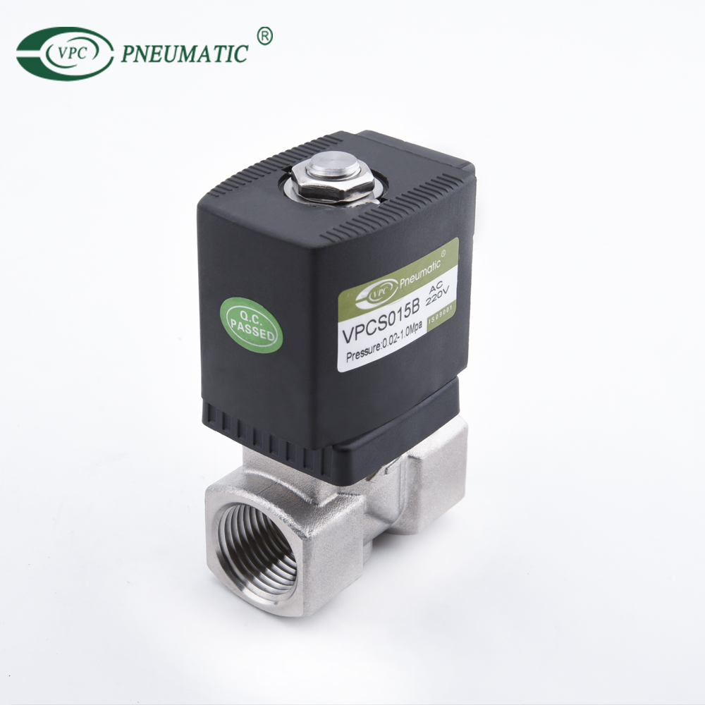 VPCS Series Stainless Steel Pilot-Diaphragm Solenoid Valve - Buy 2 2 ...