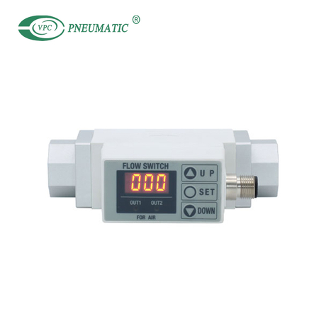 PF2A Series Digital Flow Switch For Air, Integrated type - Buy smc flow switch, digital flow ...