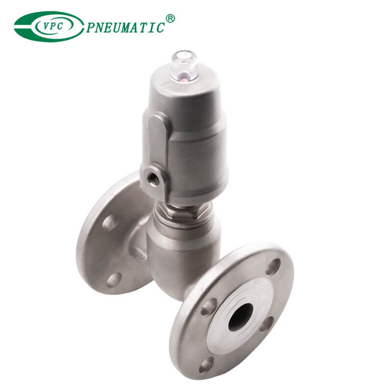 VPC Series Full Stainless Steel Pneumatic Angle Seat Valve - Buy ...
